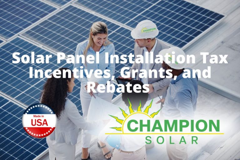 About Champion Solar | Made in the USA Solar Panels